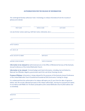 Fillable Online Church Background Checks Protect My Ministry Fax Email ...