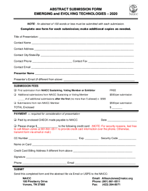 Fillable Online Emerging Technology Form Fax Email Print - pdfFiller