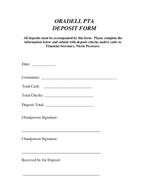 Fillable Online Rental Security Deposit Agreement PDF Form Template Fax ...