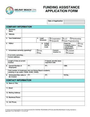 Fillable Online 9+ Funding Application Form Templates - Free PDF, DOC ...