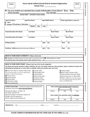 Fillable Online School Liaison Program - Child And Youth Education ...