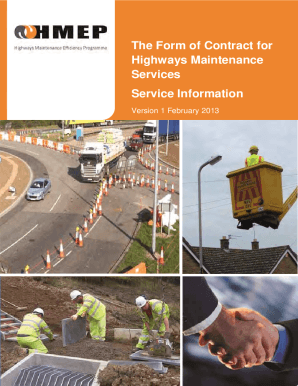 Fillable Online FREE 6+ Sample Road Maintenance Agreement Forms in PDF ...
