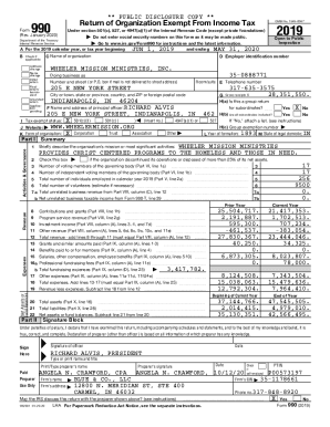 Fillable Online Federal Form 990 Open to Public Inspection Copy Fax ...