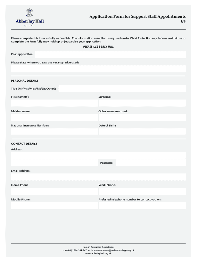 Fillable Online 18 Types of Application Support - Simplicable14 ...