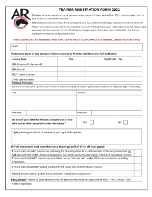 Fillable Online FREE 6+ Personal Trainer Sign-Up Forms in PDFPersonal ...