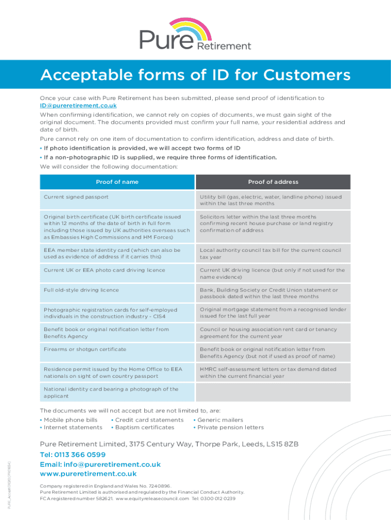 Fillable Online Retiree and Dependent ID Cards - What You Should Know ...
