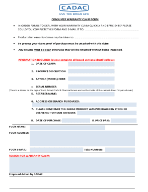 Fillable Online Warranty Claim Procedure For Rubber Tracks - MWE Tracks ...