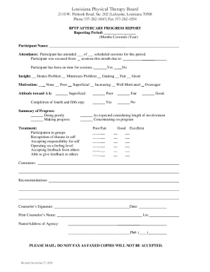 Fillable Online Aftercare Report Form(2) Fax Email Print - pdfFiller
