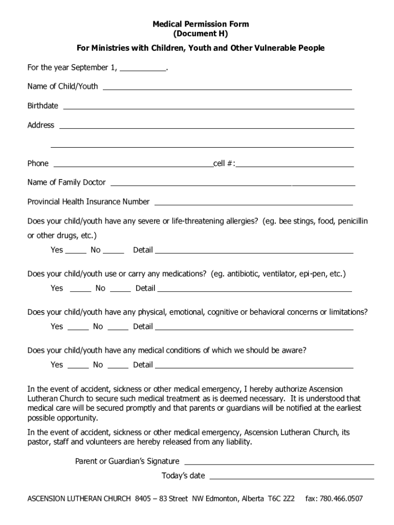 Fillable Online Protection of Children, Youth and Other Vulnerable ...