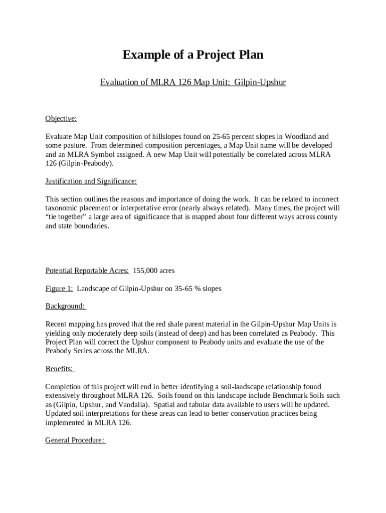 Example Of A Project Plan USDA Doc Template PdfFiller Example Of A Project Plan USDA Doc Template PdfFiller