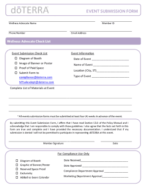 Fillable Online event-submission211119 Fax Email Print - pdfFiller