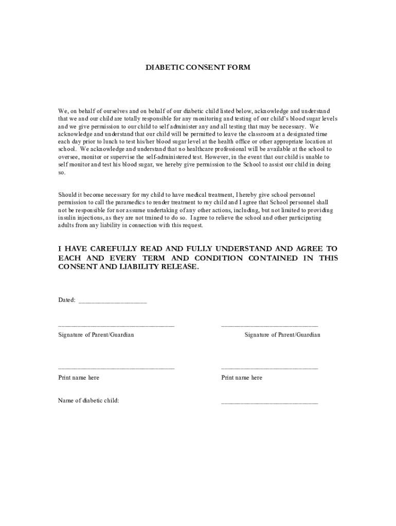 Fillable Online Free Minor (Child) Medical Consent Form ...