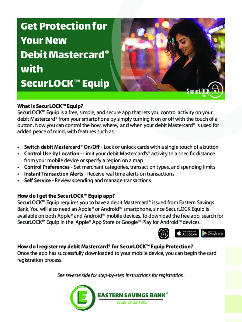 Fillable Online Protect Your Cards From Your Phone with SecurLOCK ...