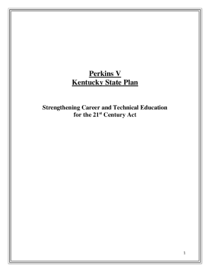 Fillable Online PCRN: Perkins V - US Department of EducationPerkins V ...