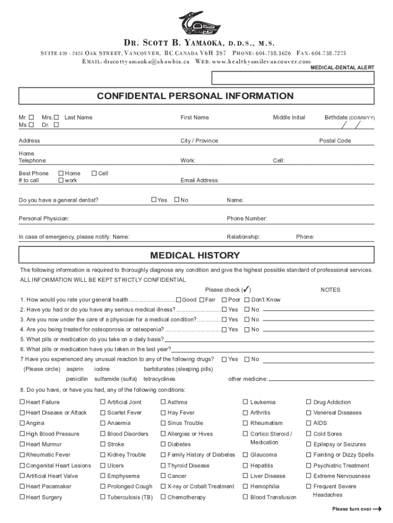 Fillable Online UNC Hospitals Neurosurgery NEW PATIENT REFERRAL FORM ...