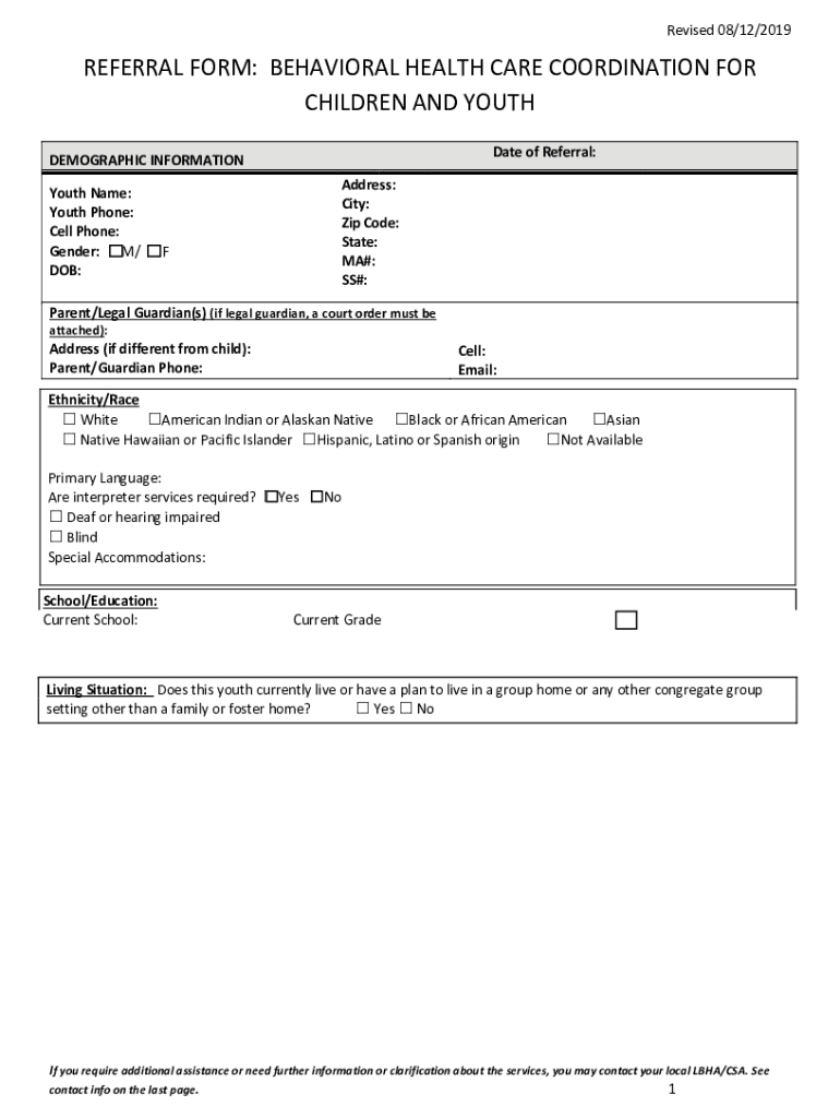 Fillable Online TCM-1915i-Referral-Form from Optum Fax Email Print ...