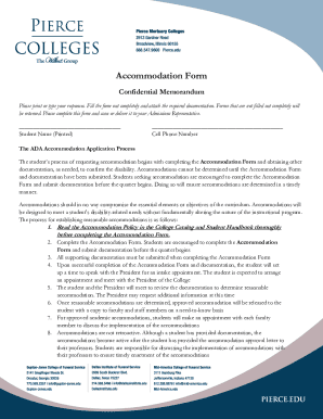 Fillable Online Sample Forms - Job Accommodation NetworkSample of ...