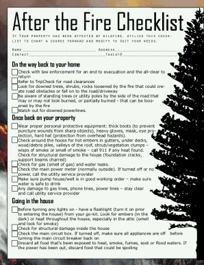 Fillable Online extension oregonstate After the fire checklist.indd Fax ...