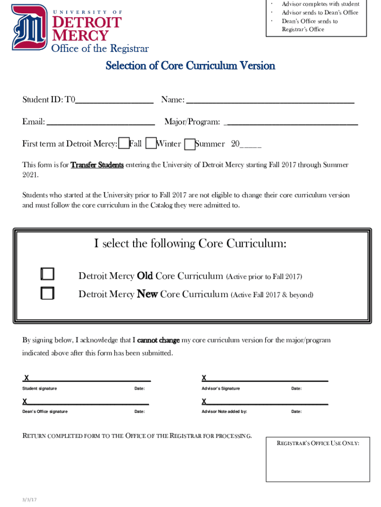 Fillable Online University Strategic Plan University of Detroit Mercy ...