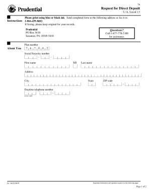 Fillable Online Standard Form 1199A, Direct Deposit Sign-up FormFree ...