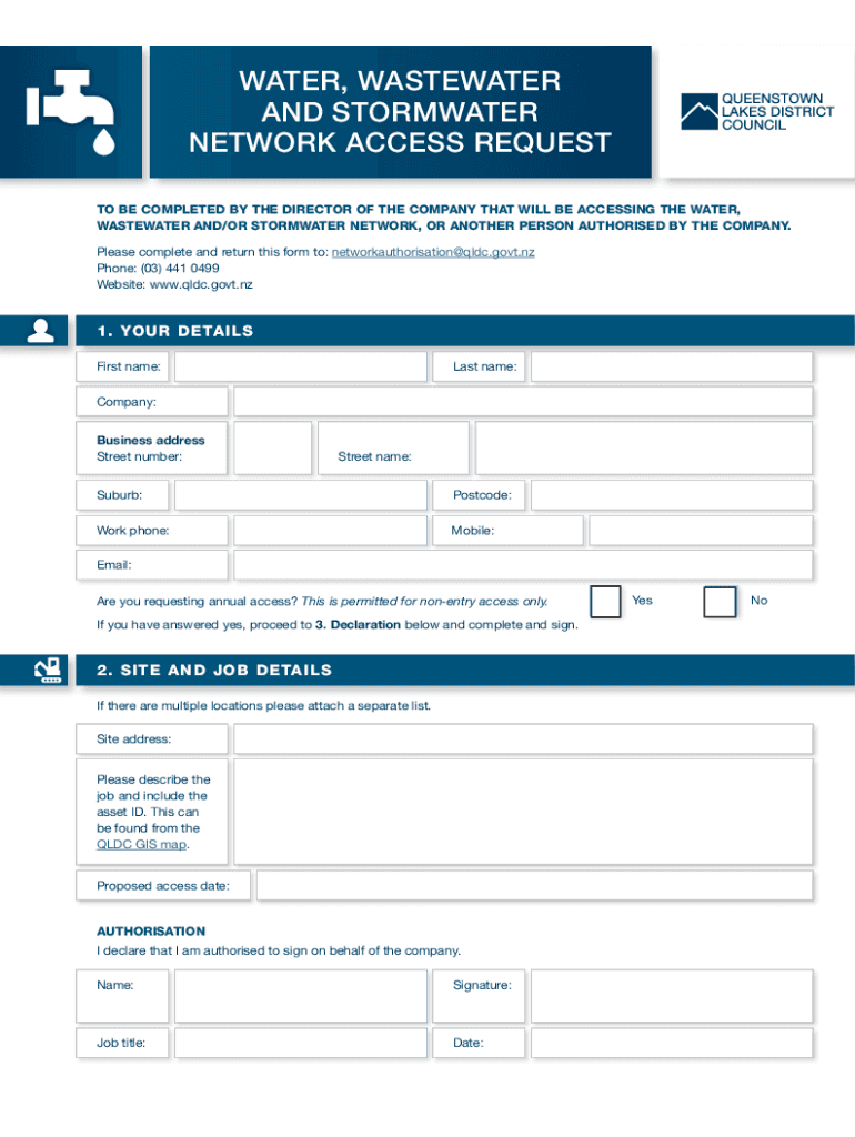 Fillable Online Fill - Free fillable WATER, WASTEWATER AND ... - Fill ...