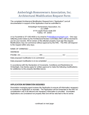 Fillable Online 2018AMB ARC request form.doc.docx Fax Email Print ...