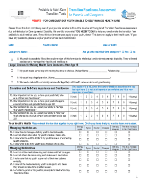 Fillable Online FREE 6+ Caregiver Consent Forms in PDFMS WordFREE 6 ...