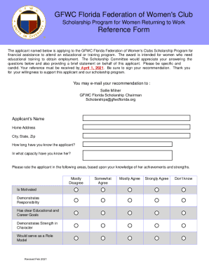 Fillable Online Student Scholarships Student Activities Fax Email Print - pdfFiller