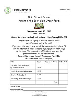 Fillable Online Joyce Chapnick, Principal Fax Email Print - pdfFiller