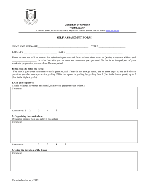 Fillable Online SAMPLE Employee Self-Appraisal Form Fax Email Print ...