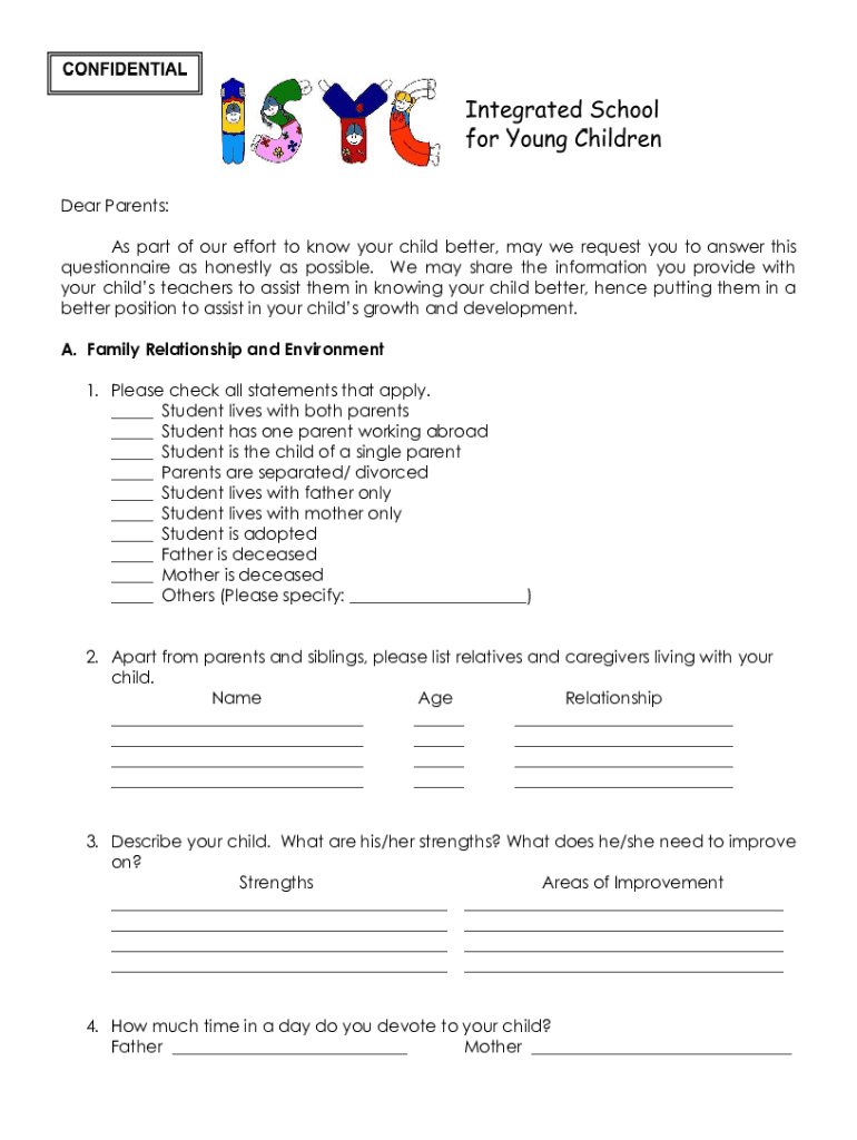 Fillable Online Addressing parents concerns and complaints effectively ...