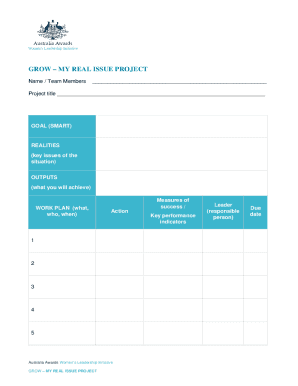 Fillable Online SMART Goals for Project Managers With ExamplesHubstaff ...