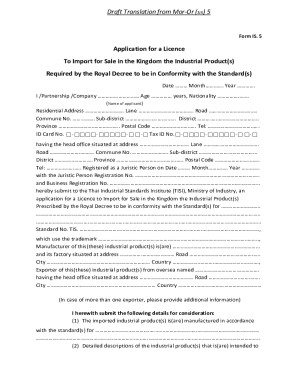 Fillable Online Sample Format for Translating Non-English Documents for ...