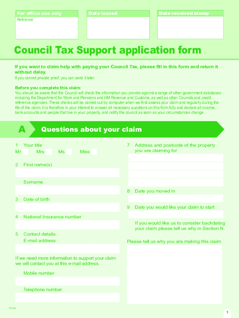 Fillable Online tunbridgewells gov Federal Income Tax Documents for ...