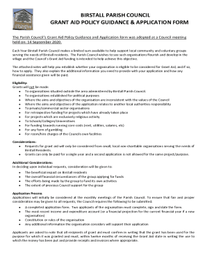 Fillable Online 13-Grant Aid - Application Form Fax Email Print - pdfFiller