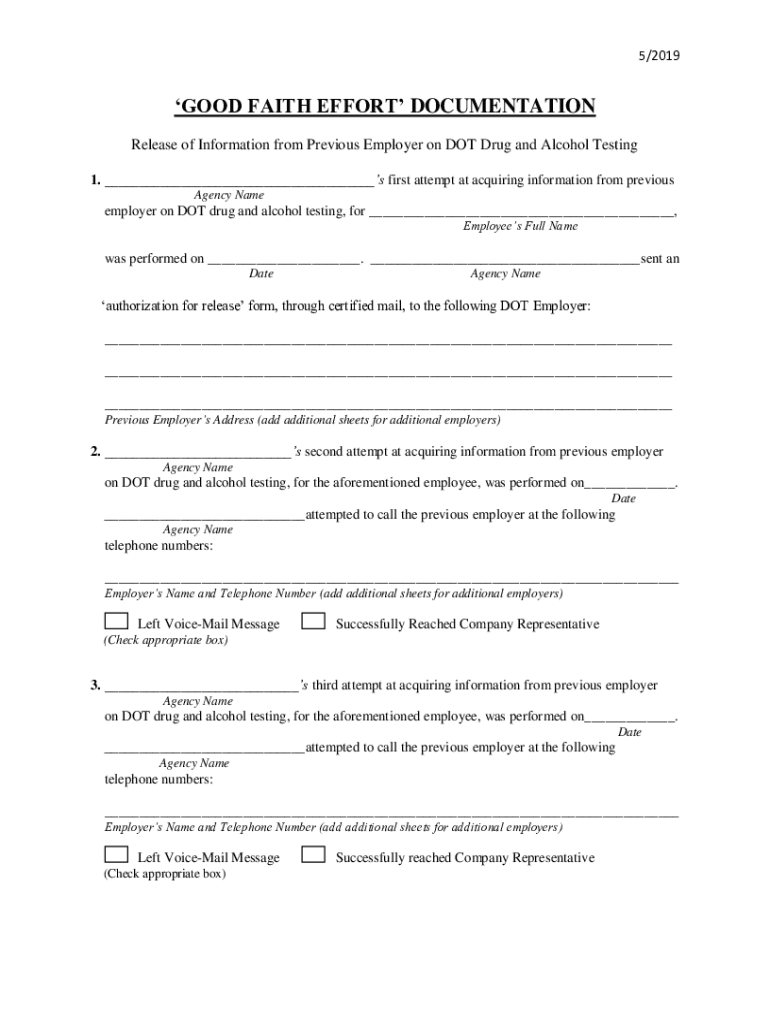 Fillable Online DOT Rule 49 CFR Part 40 Section 40.25 Q&A - US ...