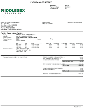 Fillable Online Facility Reservation Details Fax Email Print - pdfFiller