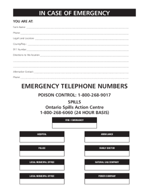 Fillable Online When to call the Poison Control Center, and when to ...