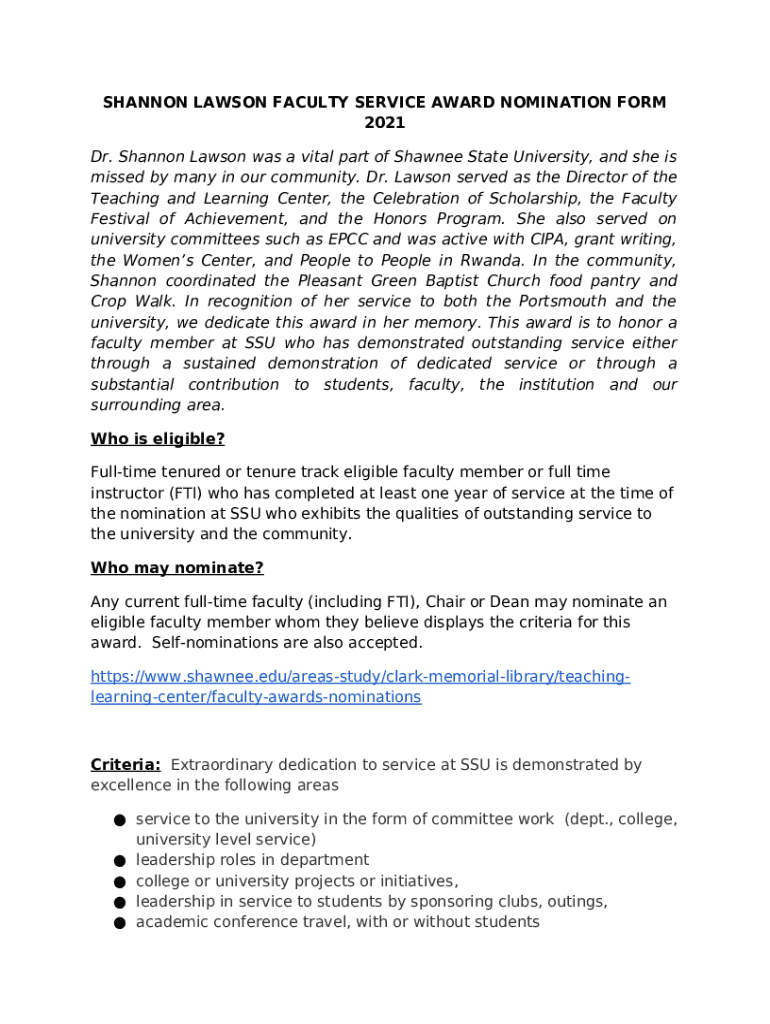 Shannon Lawson - Associate Professor - Shawnee State ... Doc Template ...