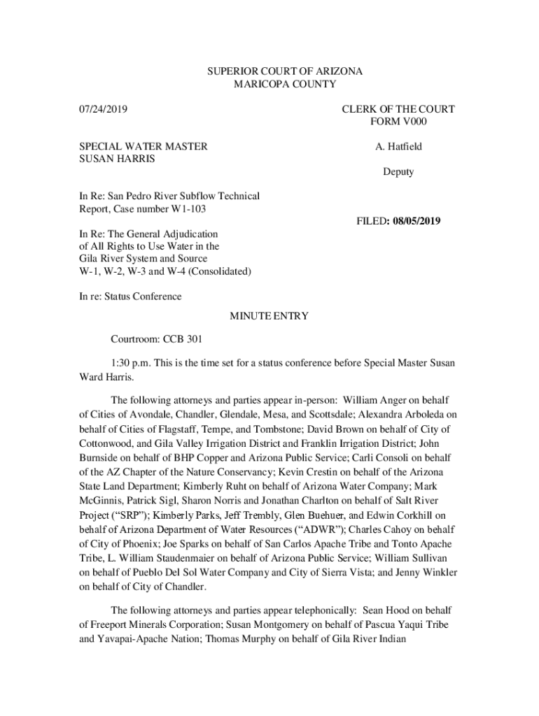 Fillable Online SUPERIOR COURT OF ARIZONA MARICOPA COUNTY FORM V000 ...
