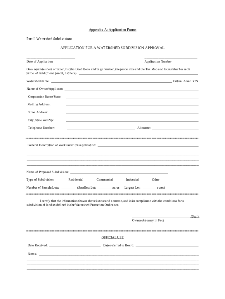Appendix A: Application s Doc Template | pdfFiller