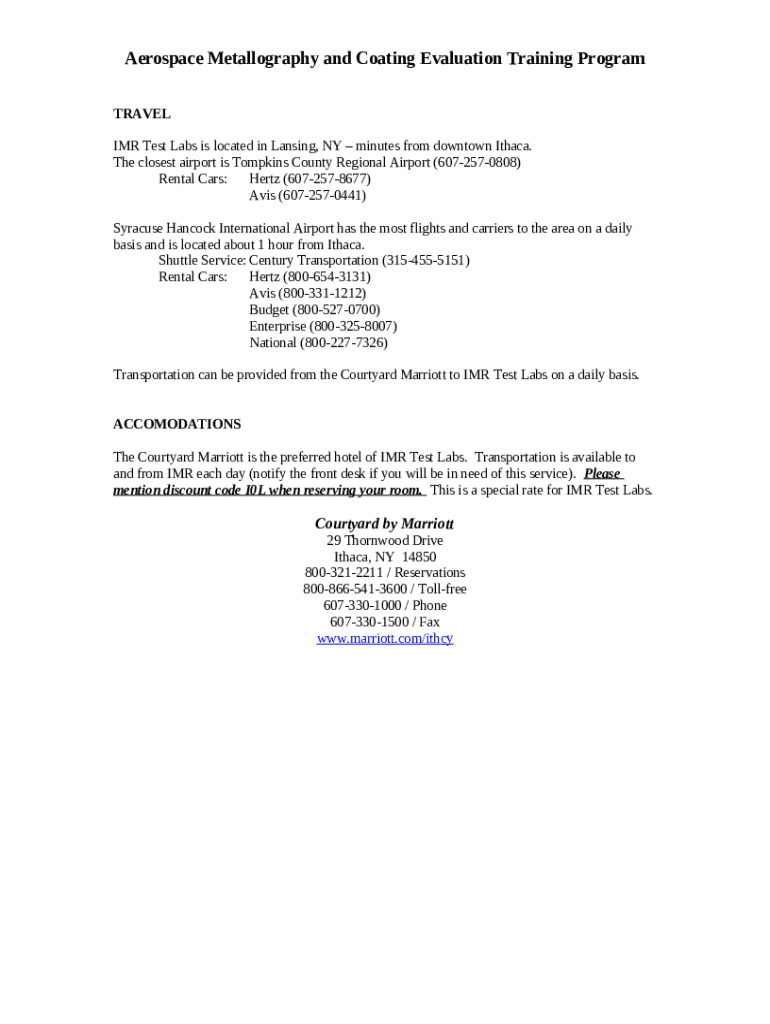 Aerospace Metallography & Coating Evaluation - IMR Test Labs Doc ...
