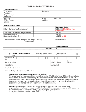 EXHIBITOR REGISTRATION - HubSpot Doc Template | pdfFiller