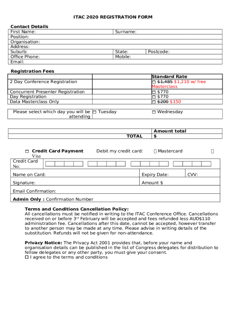 EXHIBITOR REGISTRATION - HubSpot Doc Template | pdfFiller