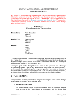 Mentoring Program Business Plan Sample Template for 2021 Doc Template ...