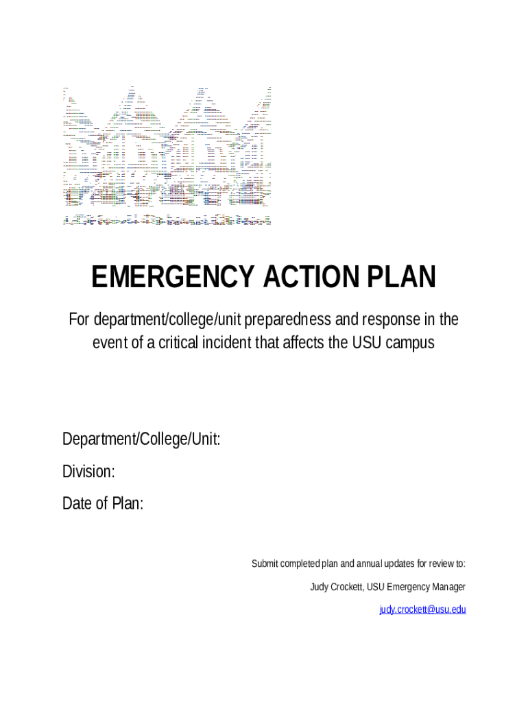Emergency Reponses and Action Planning Guidelines Doc Template | pdfFiller
