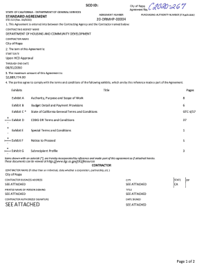 Fillable Online 20-DRMHP-00004 STD 213 Executed - California Department ...
