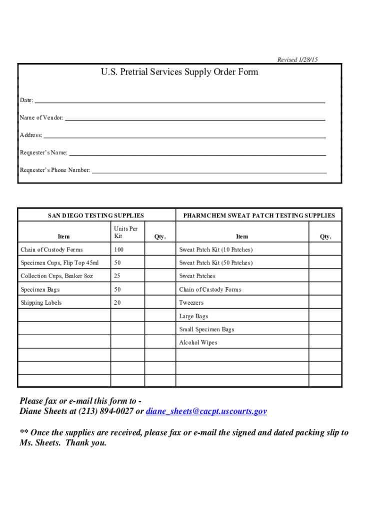 Fillable Online Download Supply Order Form.pdf Fax Email Print - pdfFiller