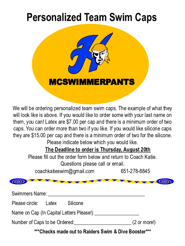 Fillable Online How to Customize Speedo Swimsuits For Your Team Fax ...