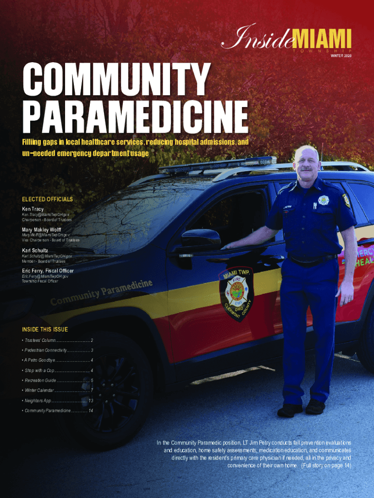 Fillable Online 10 ways to fund a community paramedicine program Fax ...